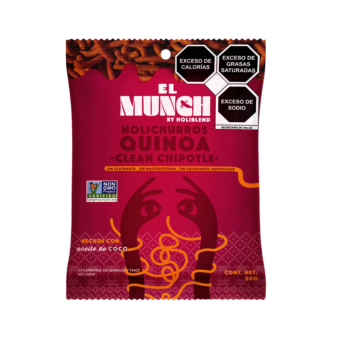 Holichurros quinoa -Clean Chipotle- 80g – Clean Brands