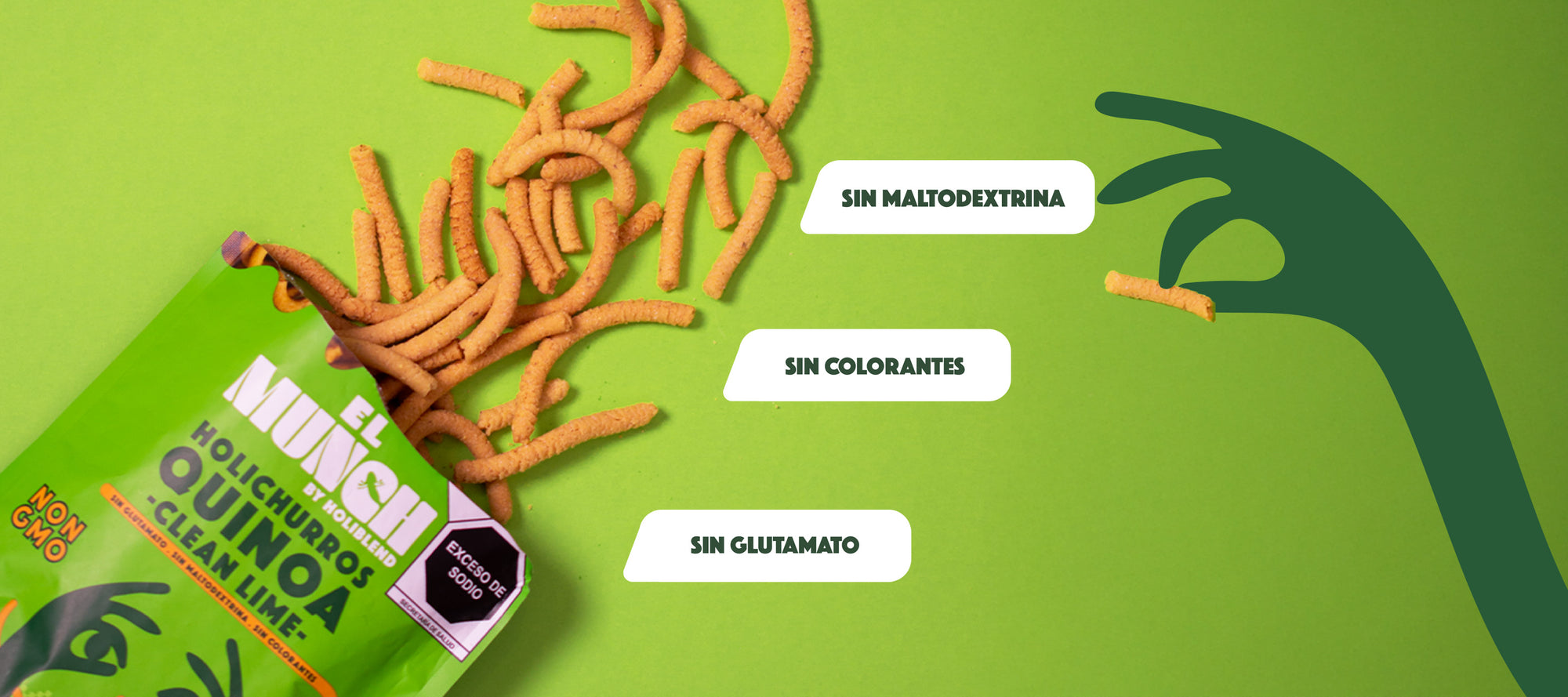 Snacks saludables y botanas de quinoa, El Munch| Cleanbrands – Clean Brands